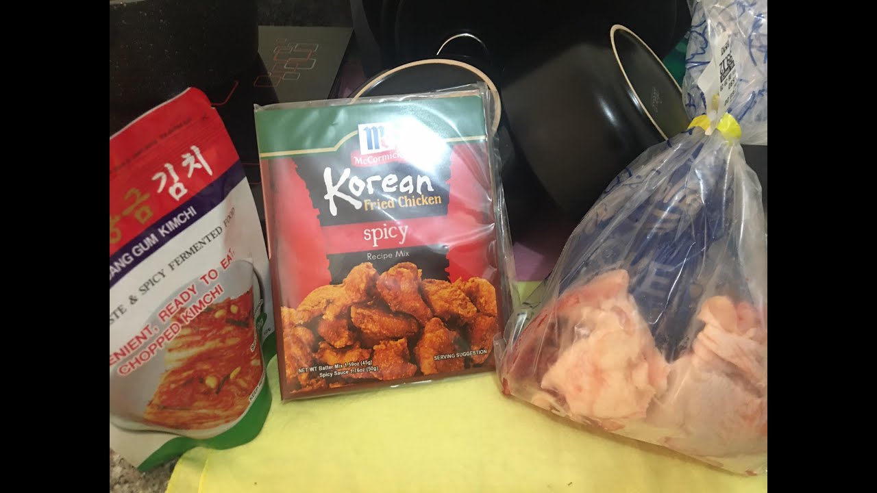 MUKBANG: KOREAN STYLE FRIED CHICKEN & GUMMY BEARS - YouTube