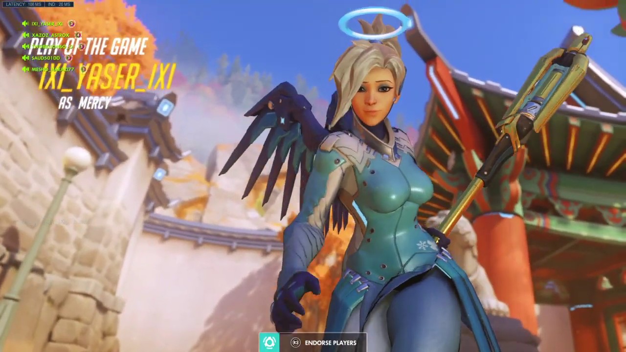 OVERWATCH: Highlight as Mercy - YouTube