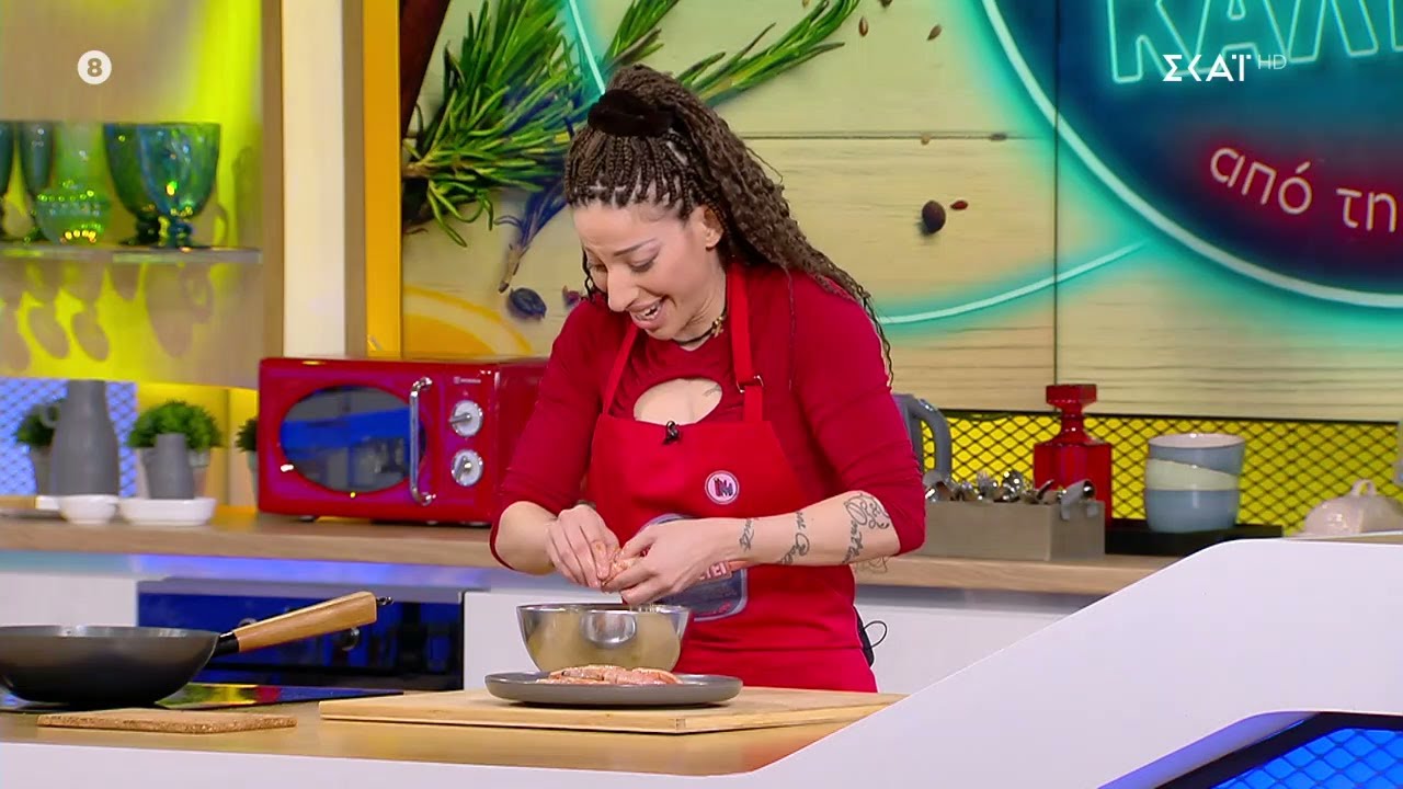 Η Κατερίνα ετοιμάζει noodles με γαρίδες - Πόσο καλά θα τα πάει στη ...