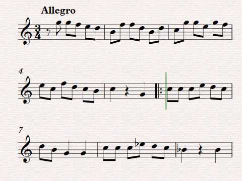 Dance de Tauste Palos 2º Parte. Partitura para flauta dulce - YouTube