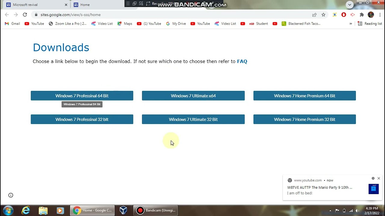 The windows 7 iso download revival website is now here - YouTube