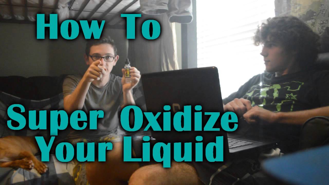 How To: Improve the taste of your e-liquid - YouTube