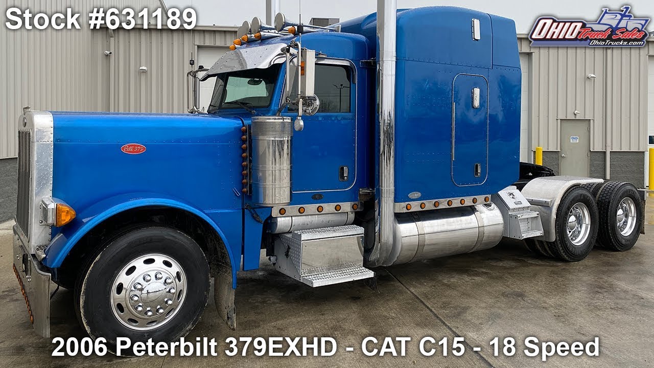 2006 PETERBILT 379EXHD - 631189 - SOLD - YouTube