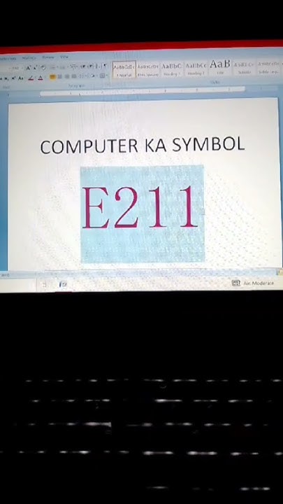 MS Word Me Computer ka Symbol Kaise Banaye | MS Word Me Computer Ka Logo Kaise Banaye | #viral # ...