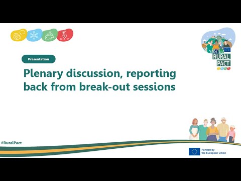 Good Practice Webinar on Climate - Plenary discussion & reporting back ...