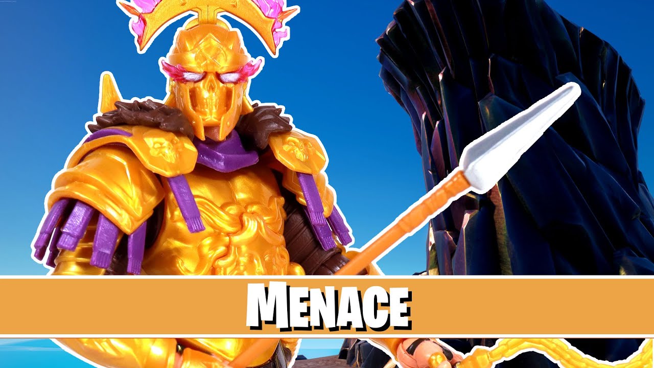 Fortnite's Menace (Undefeated) 6" Action Figure from Hasbro - YouTube