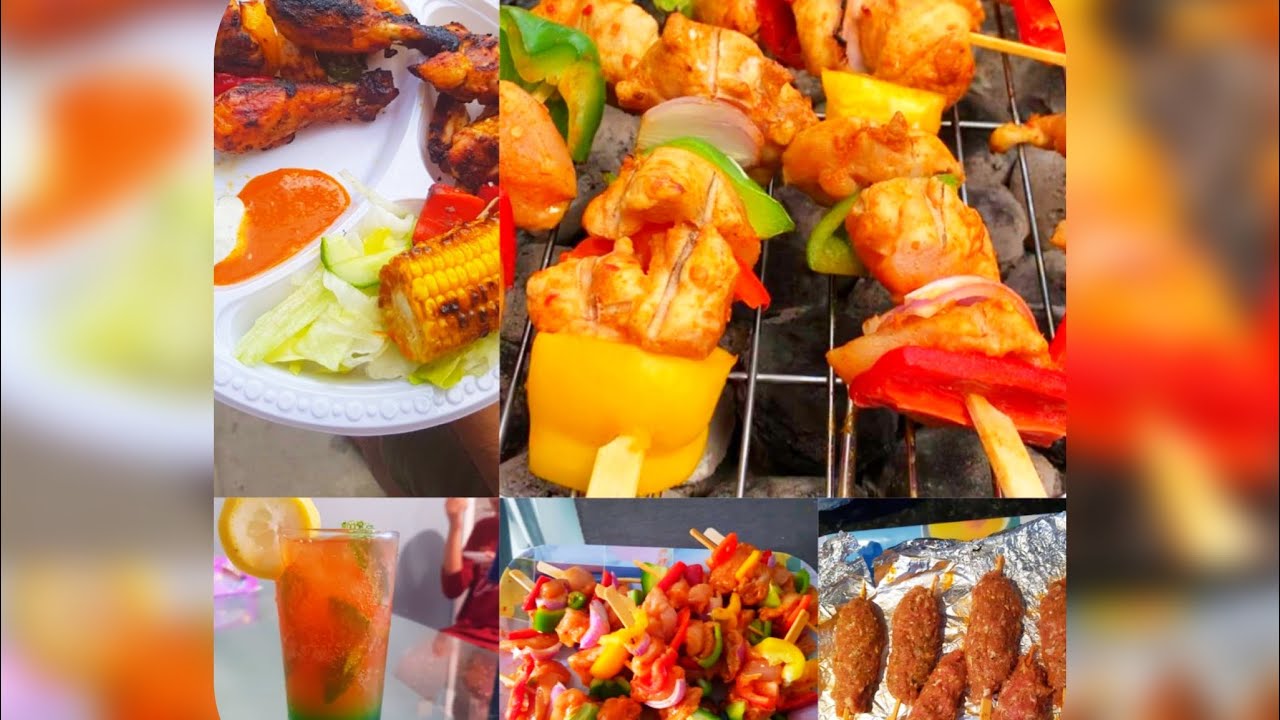 Home-made mixed grill barbecue - YouTube