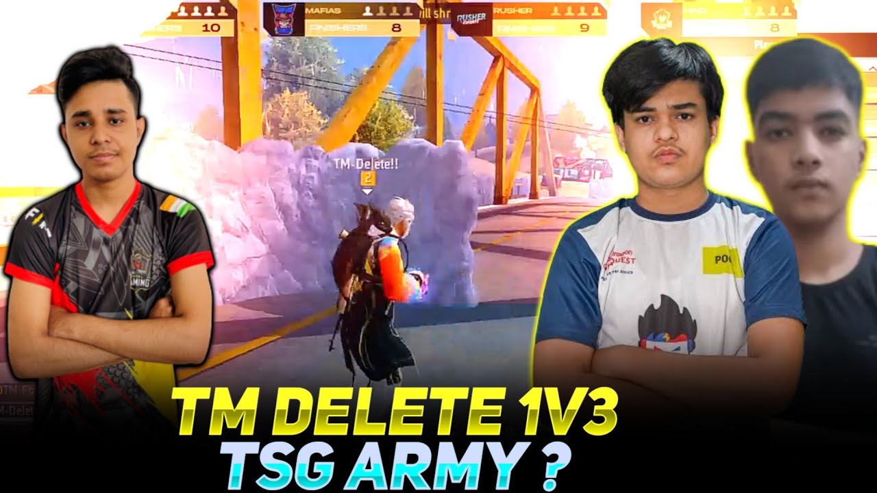 TM DELETE 1V3 TSG ARMY | MAFIAS VS TSG IN INTERNATIONAL SHOWDOWN ...