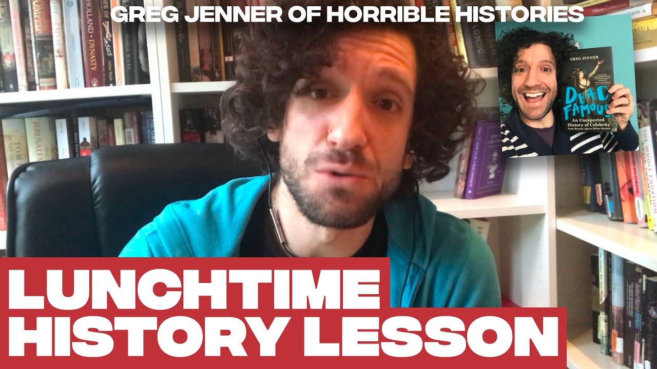 Lunchtime History Lesson with Greg Jenner of Horrible Histories - YouTube