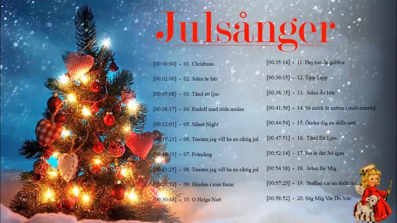 De Mest Spelade Låtar 2023 på Radio 🎄 Julsånger 2023🎄 Traditionell Svensk Julmusik 🤶 - YouTube