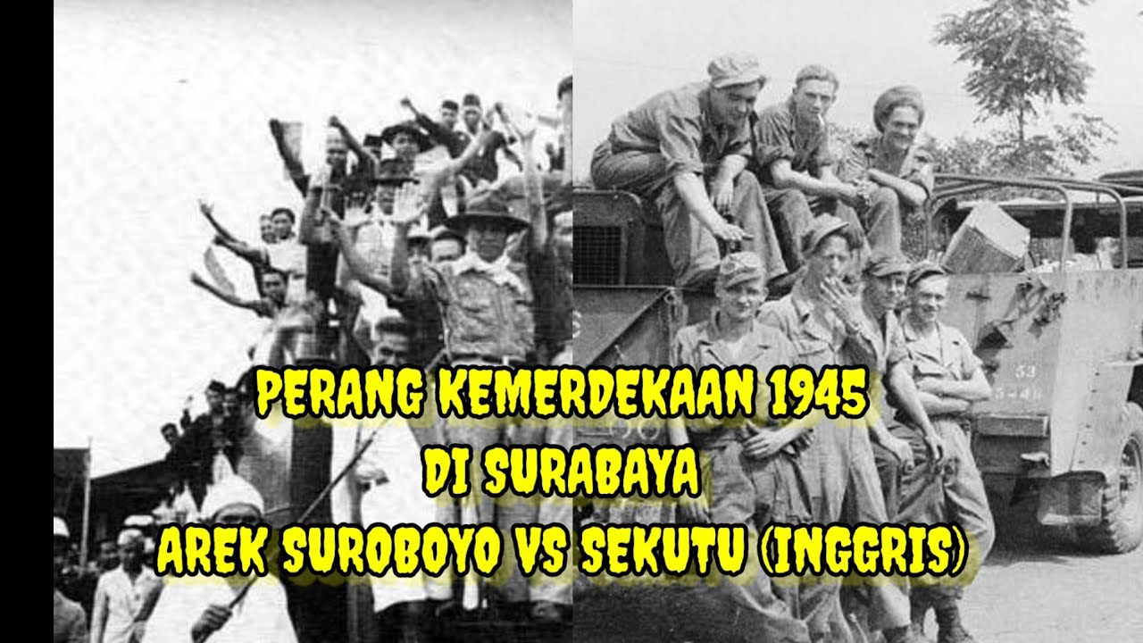 Original Video of the War of Independence in Surabaya 1945 - 1949 - YouTube