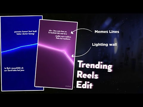Trending Lighting Wall Reels Editing 🔥Alight Motion - YouTube