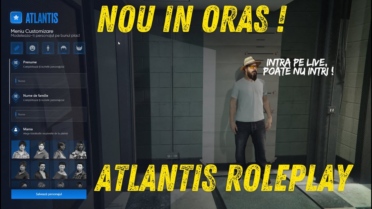 ATLANTIS Roleplay pe RAGE MP - Un nou oras, un nou inceput ! - YouTube