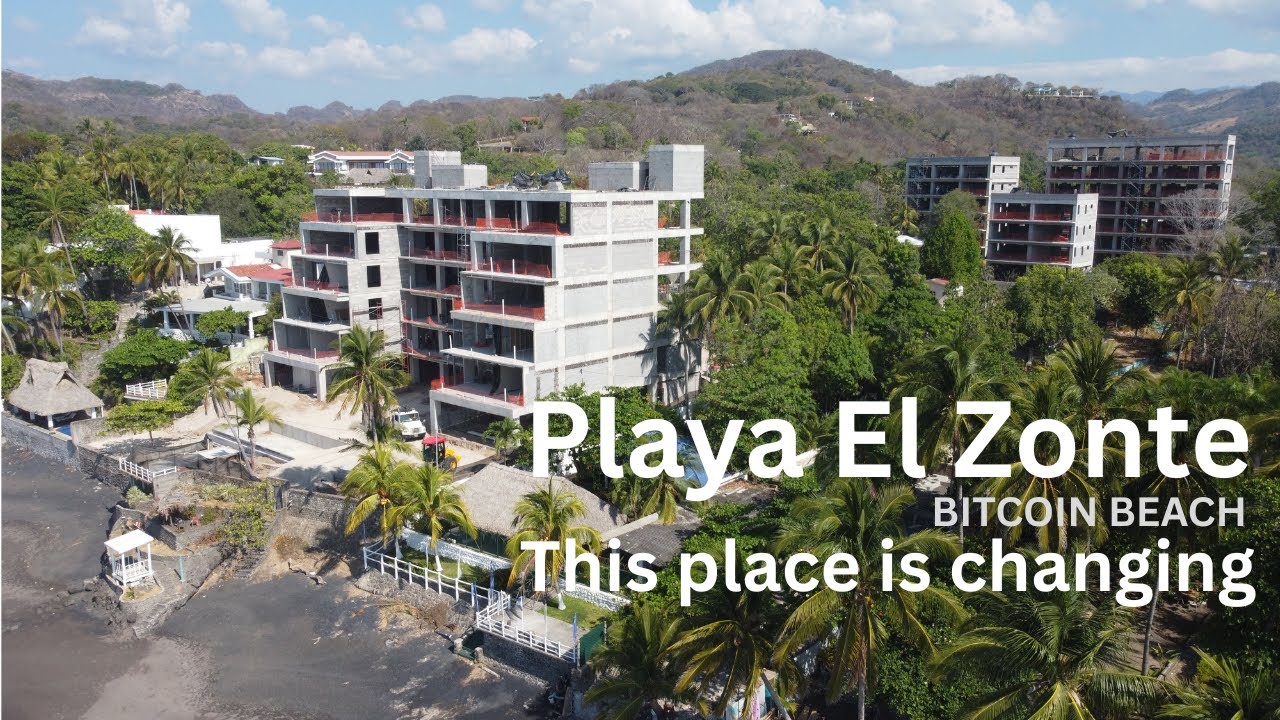 This is how it looks Bitcoin Beach, Playa El Zonte. El Salvador - YouTube