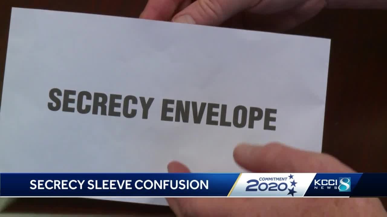 Polk County auditor explains secrecy envelopes for absentee voters ...