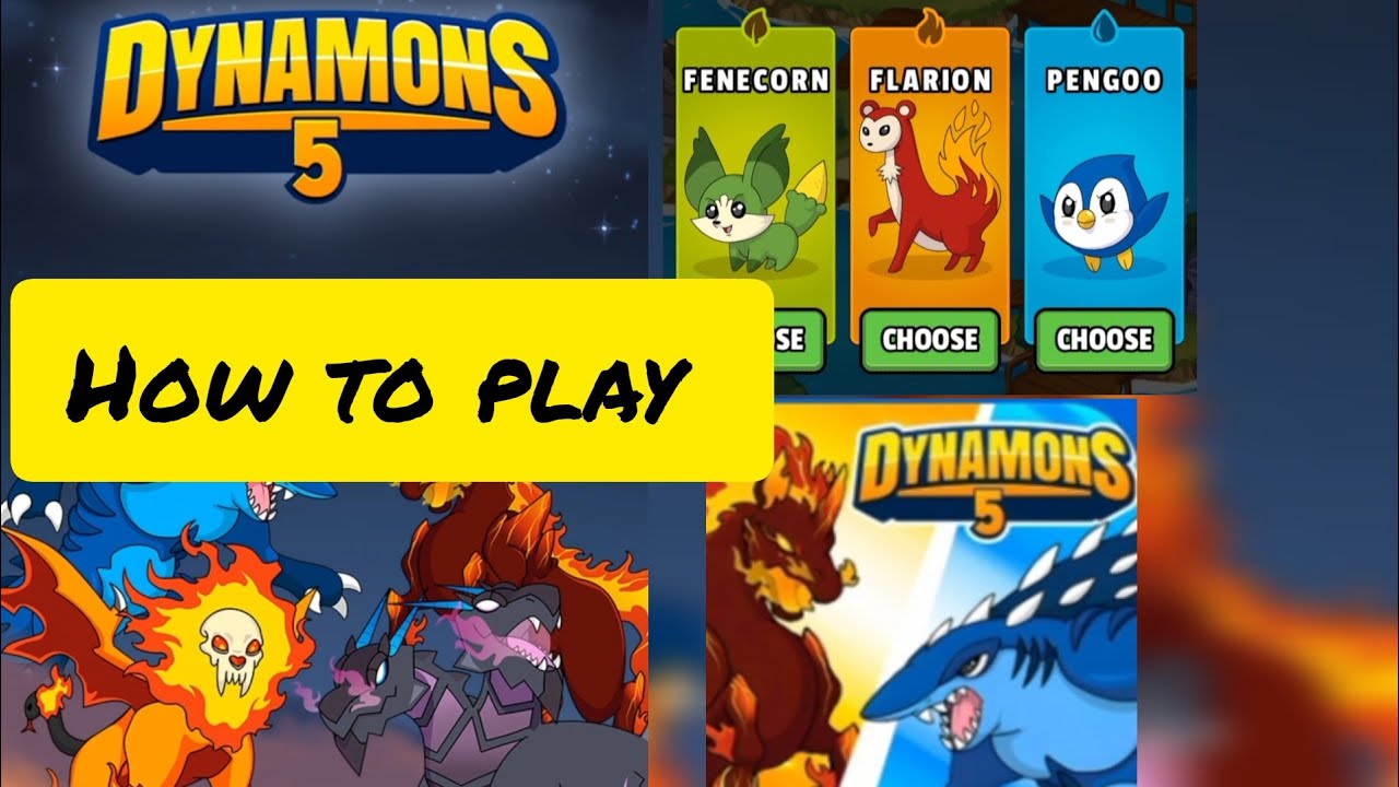 Dynamons new game!! dynamons 5 😃😚😚🥰!! How to play dynamons 5 - YouTube