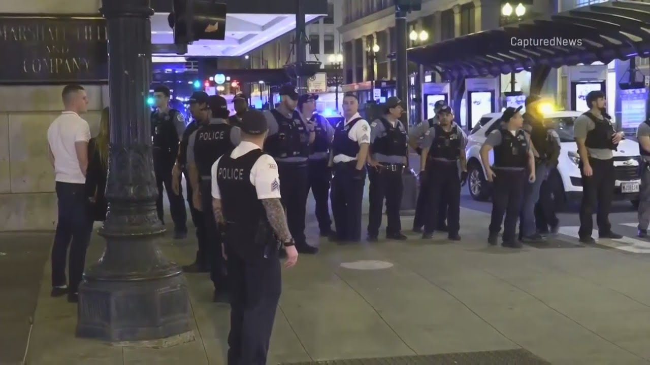 Police prepare for another potential weekend of chaos in Loop - YouTube