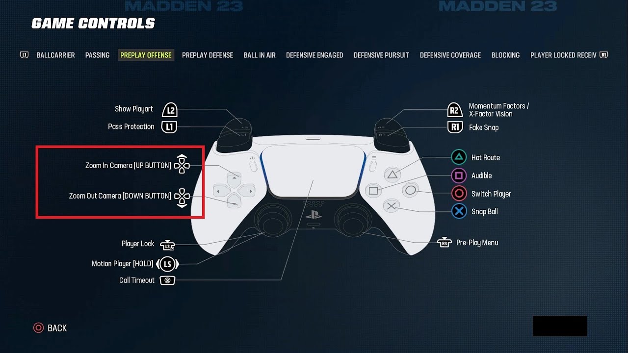 Madden 24 : How To Change Camera Angle (Tutorial) - YouTube