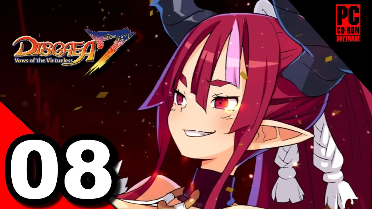 DISGAEA 7: VOWS OF THE VIRTUELESS HD Gameplay Walkthrough Part 8 - Boss ...