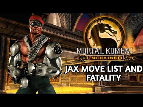 Mortal Kombat Unchained Jax Move List And Fatality
