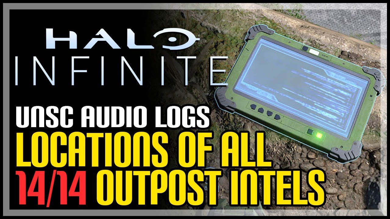 All Outpost Intel UNSC Audio Logs in Halo Infinite - YouTube