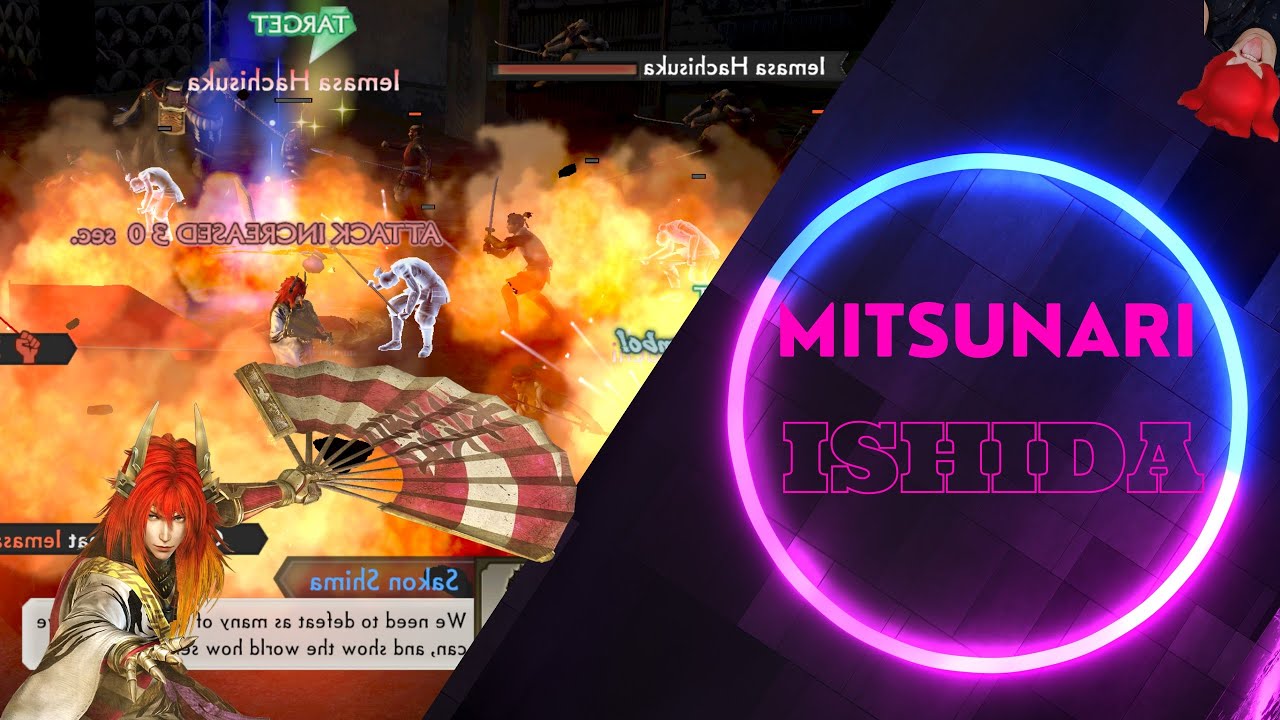 SAMURAI WARRIORS 4-II: Mitsunari Ishida (Hard) Gameplay - YouTube