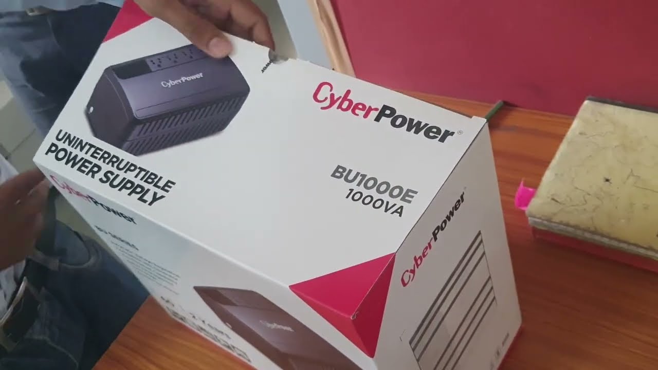 Unboxing and Review of Cyber Power BU1000E - YouTube