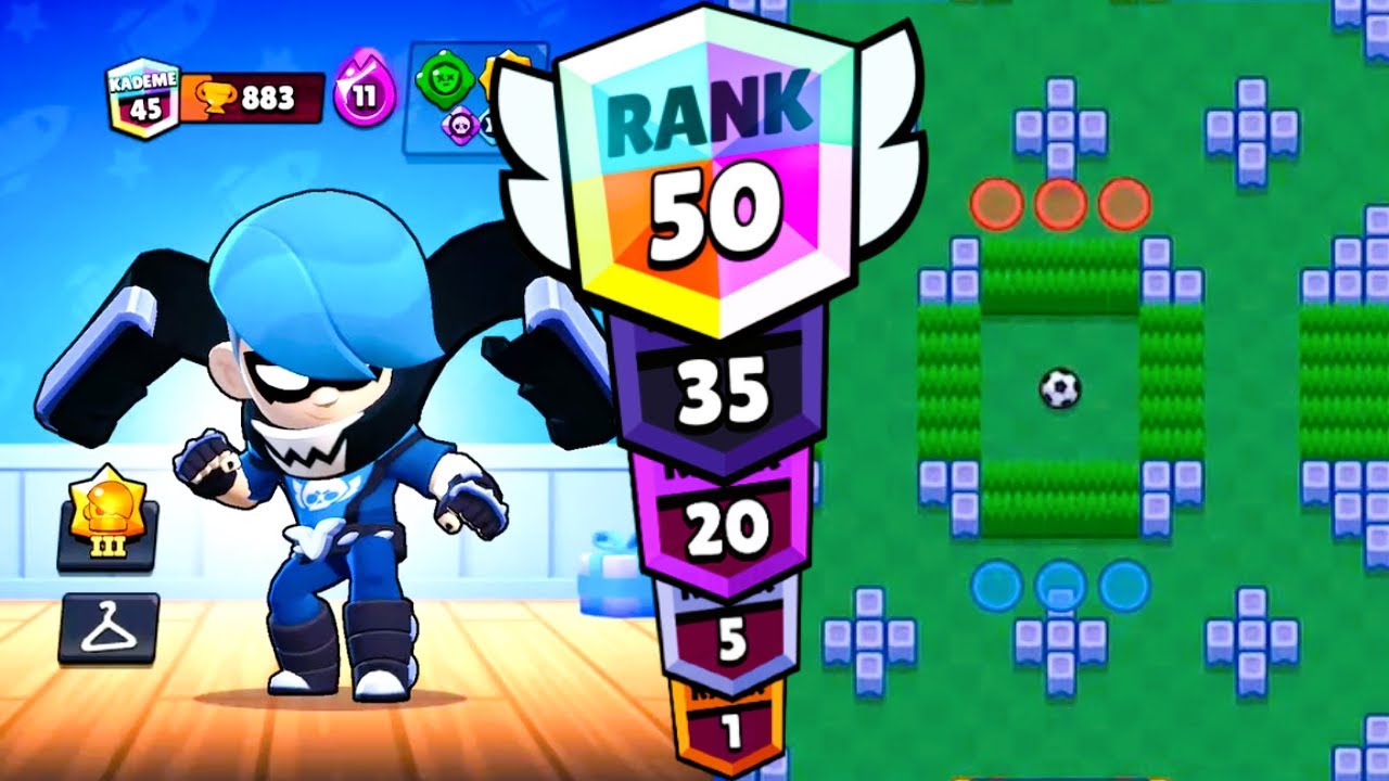 Edgar - Brawl Stars Random Rank Gameplay - YouTube