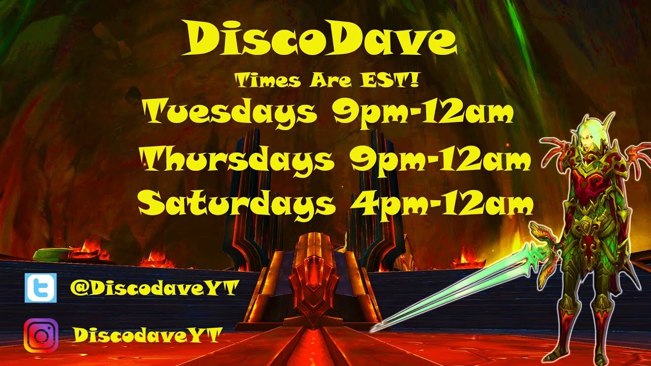 DiscoDave World of Warcraft: Legion Antorus The Burning Throne Heroic ...