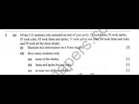 Ecz Maths 2020 Sets - YouTube