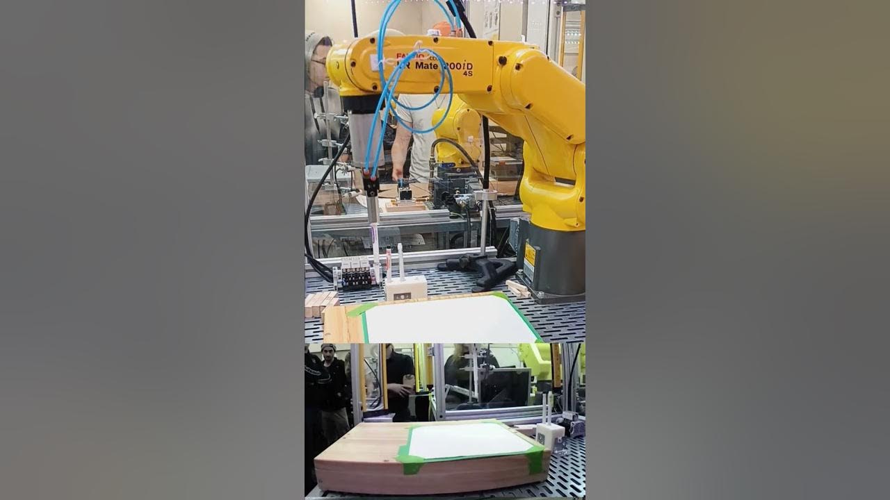 FANUC Robot Drawing Shapes with Markers - YouTube