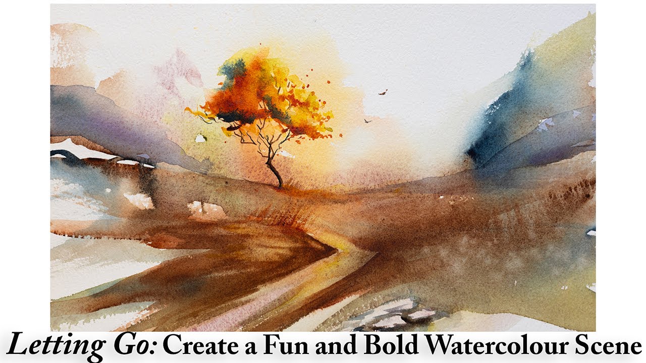 Spontaneous and Free: Loosen Up in Watercolour | Expressive Semi ...
