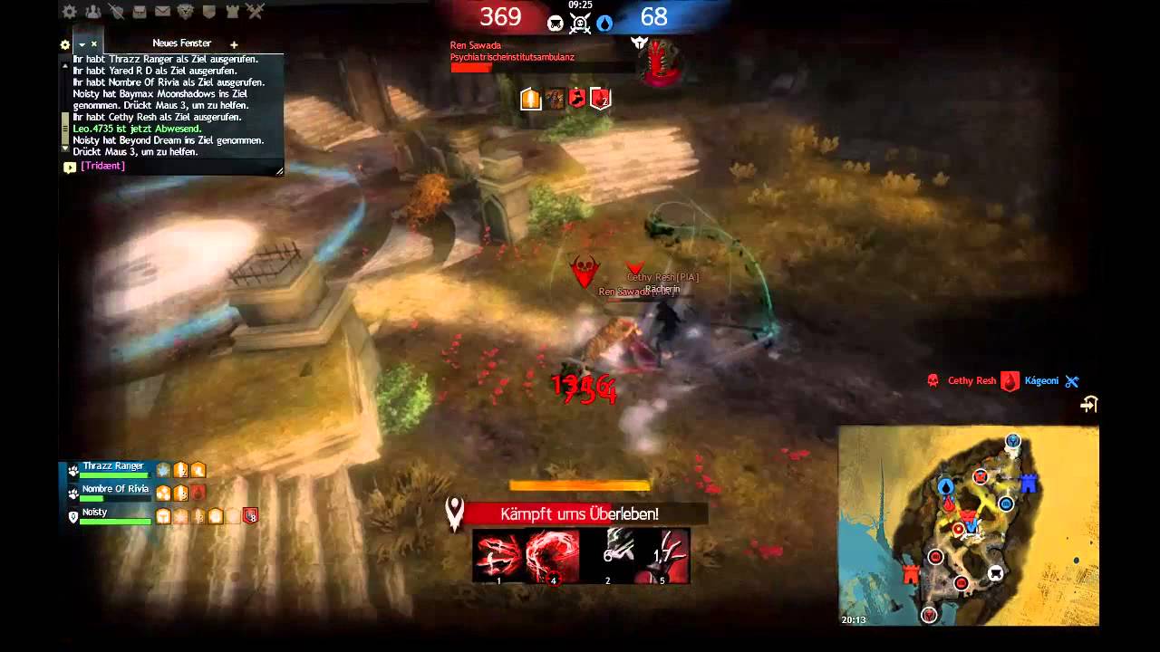 Guild Wars 2 PvP DareDevil Soldier Staff Hotjoin Action [Test] - YouTube