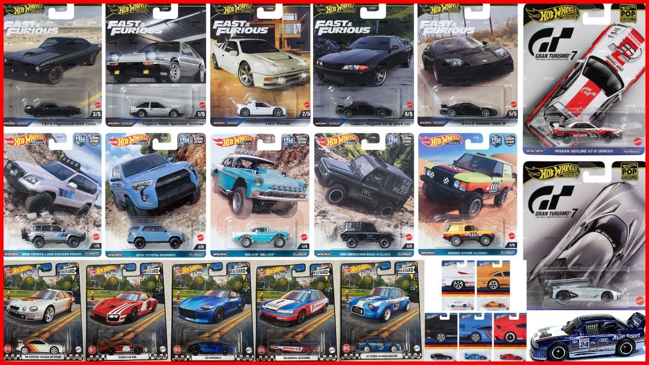 NEW 2023 & 2024 HOT WHEELS CARS!!!, STH's, CAR CULTURE, BOULEVARD SET ...