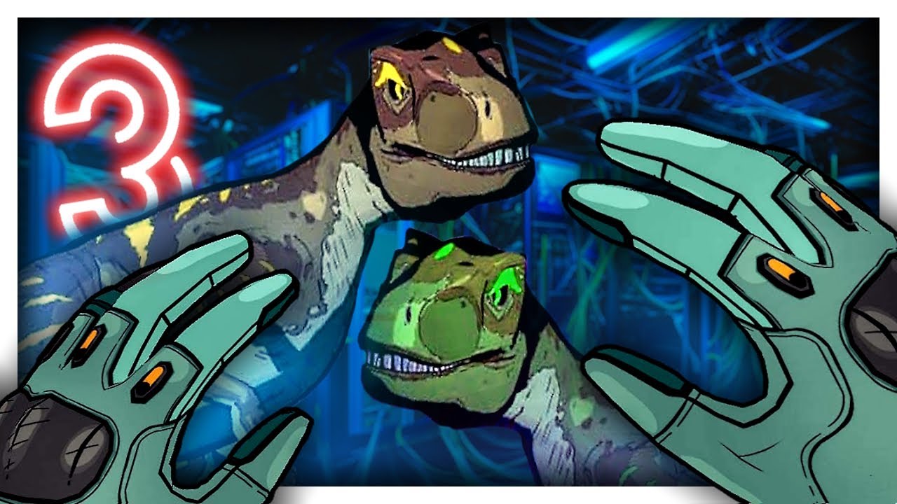 STUCK IN A SERVER ROOM WITH A RAPTOR and IT'S HUNGRY | Jurassic World ...