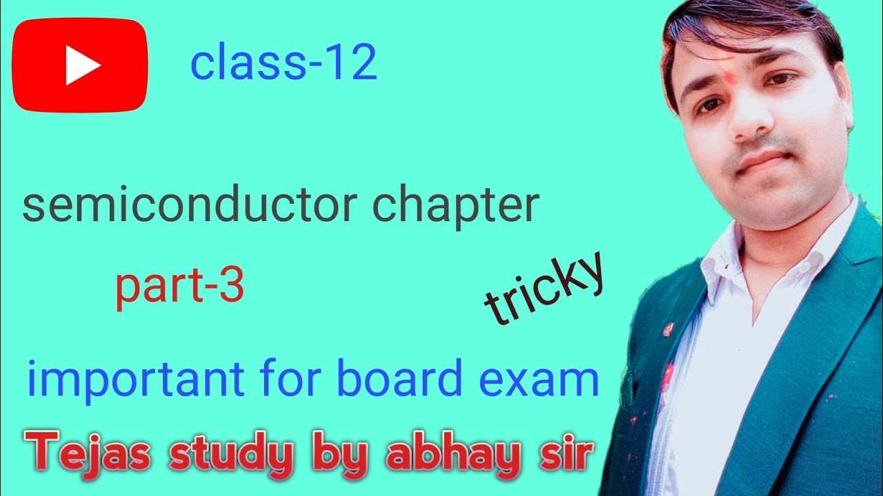 class 12|| semiconductor physics|| pnp and npn transistor|| by abhay ...