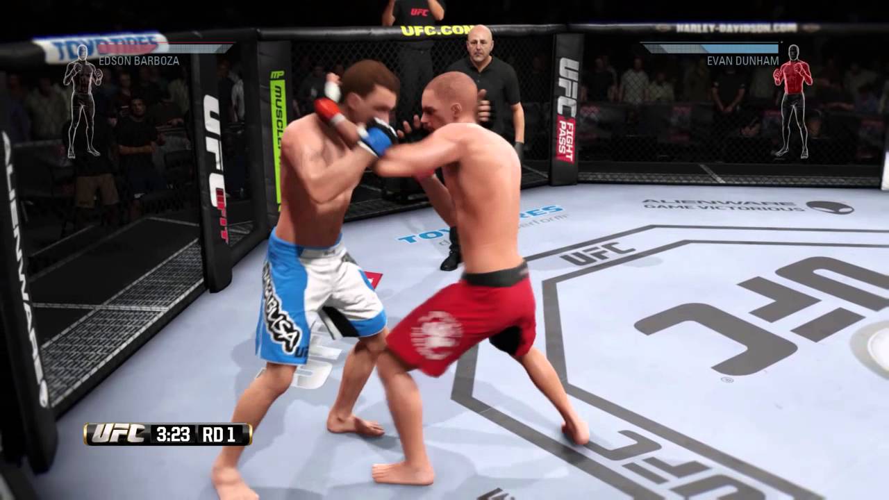 UFC Fight Night 45 - Edson Barboza vs Evan Dunham - EA Sports UFC 2014 ...