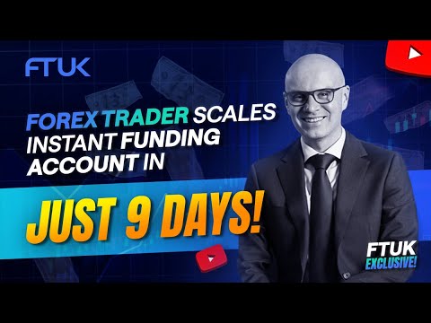 Forex Trader Scales Instant Funding Account In 9 Days! - YouTube