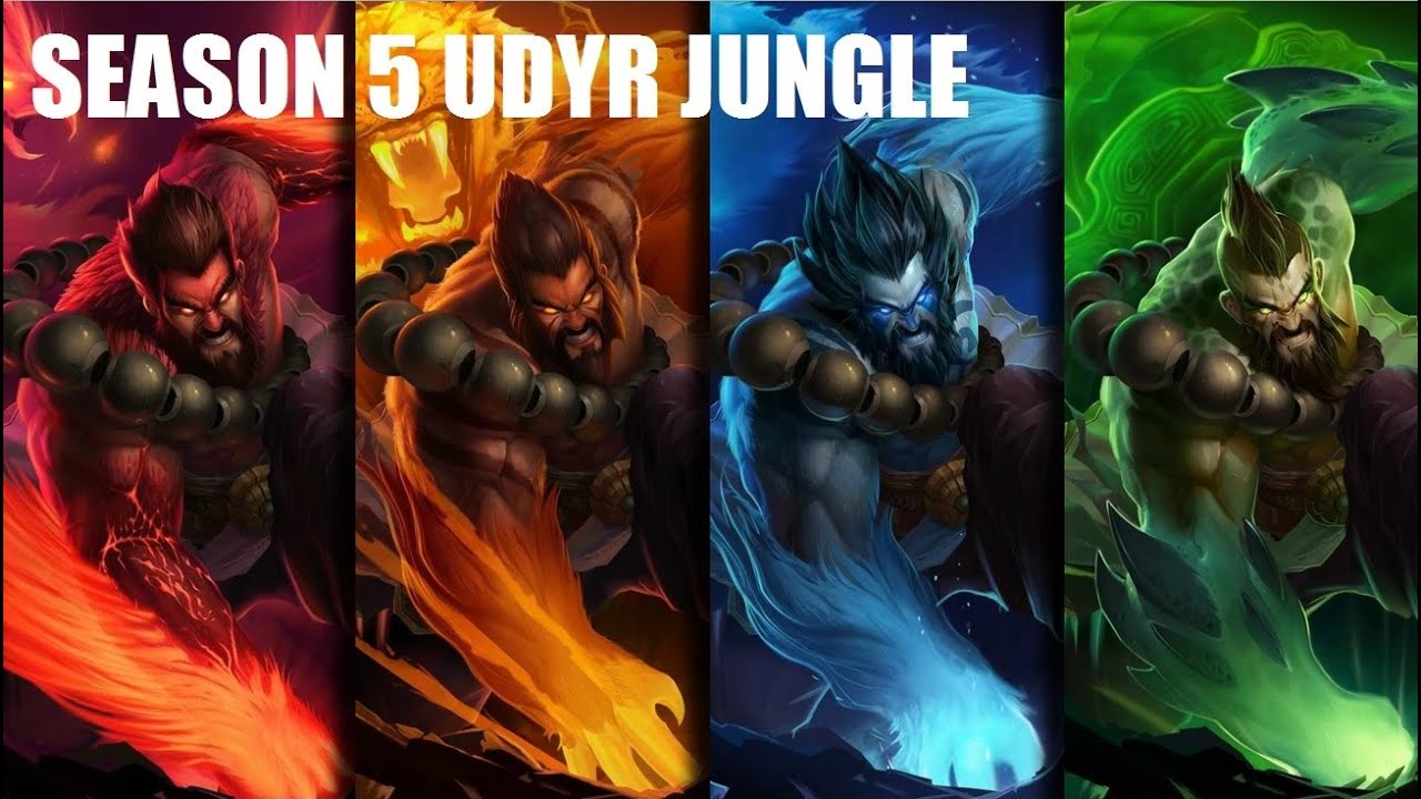 SEASON 5 - UDYR JUNGLE - LEAGUE OF LEGENDS FULL GAME COMMENTARY - YouTube