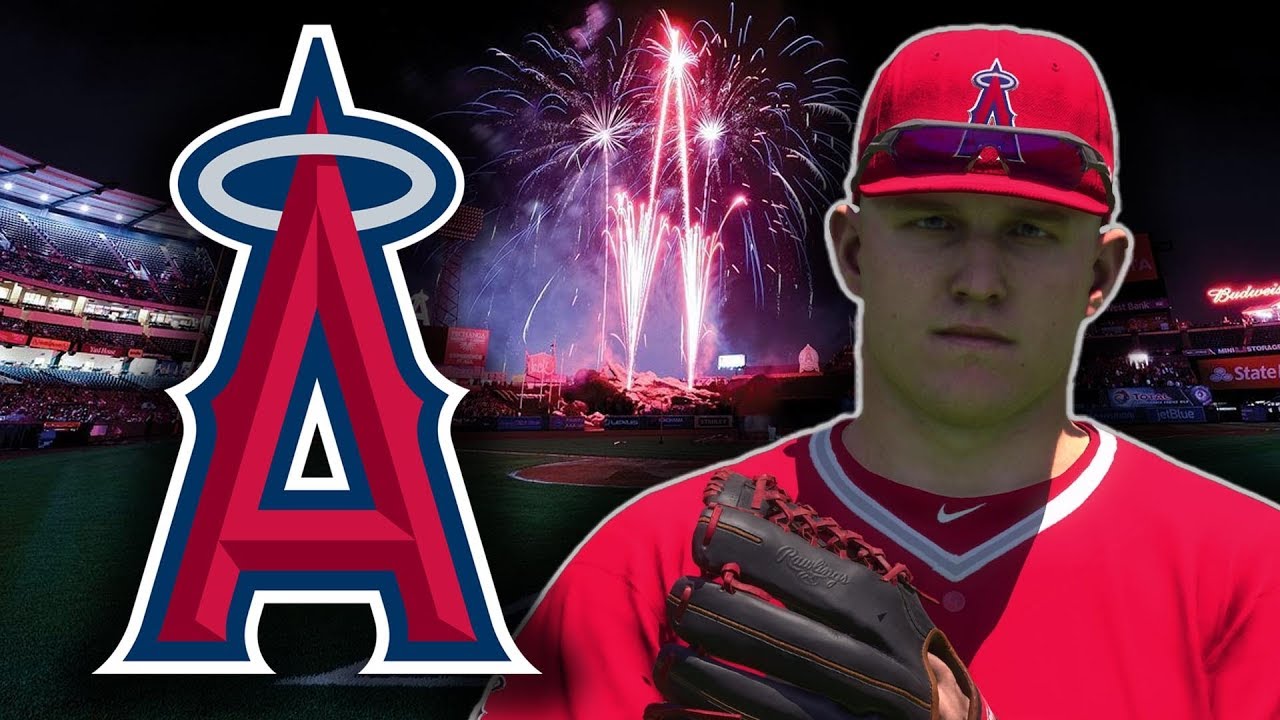 Opening Day 2018! MLB The Show 18 Angels Franchise - YouTube