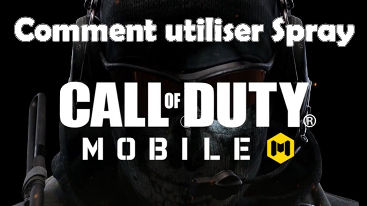 Comment utiliser Spray Call of Duty mobile - YouTube