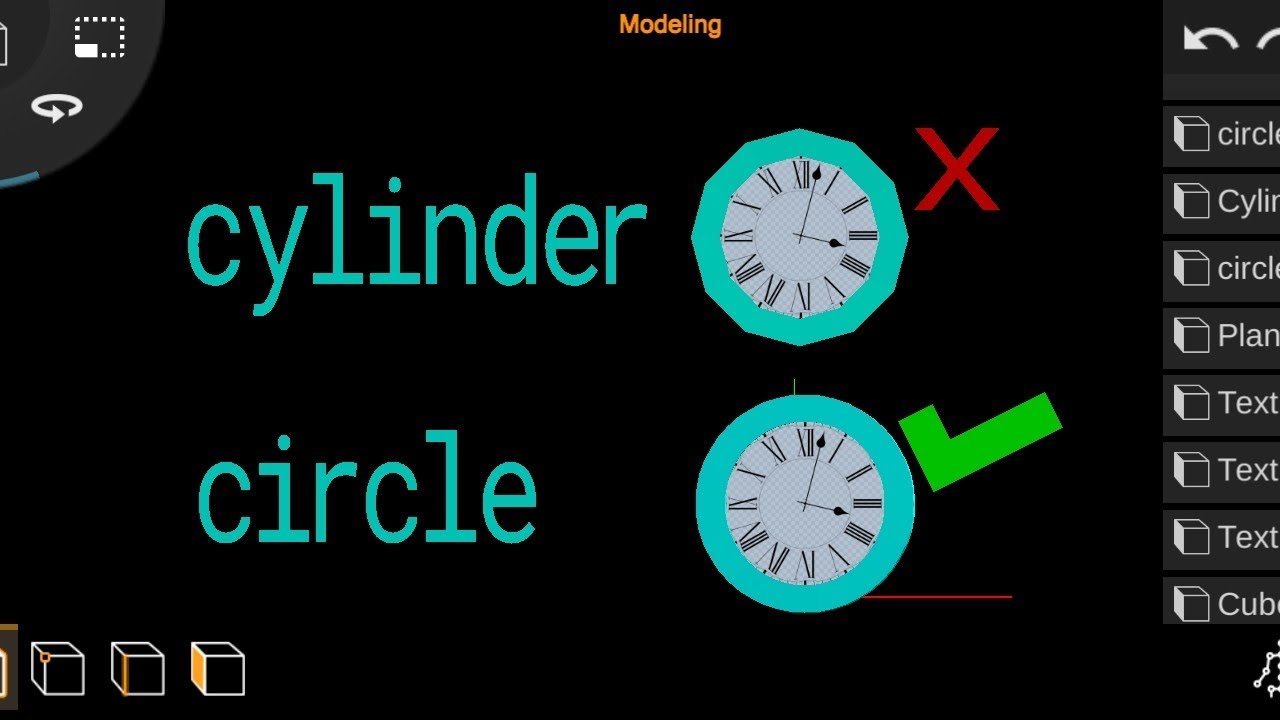 create a circle with cylinder in prisma 3d tutorial very easy and ...