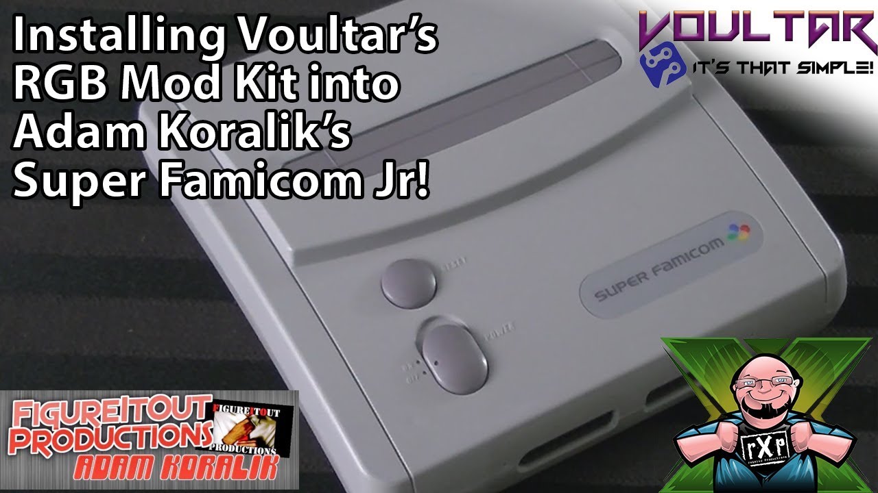 How to RGB Mod the Nintendo Super Famicom Jr Featuring Adam Koralik's ...
