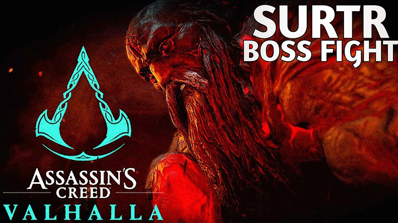 Assassins Creed Valhalla Dawn Of Ragnarok Surtr Boss Fight - AC ...