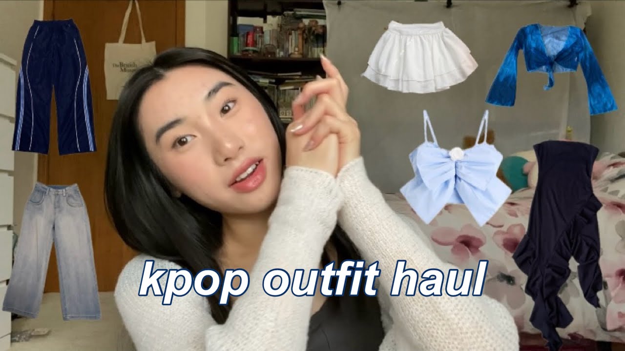 kpop idol outfits! YesStyle haul + lookbook - YouTube