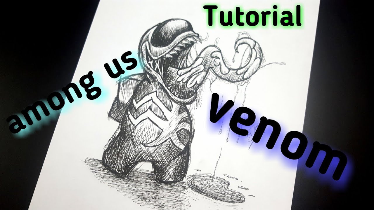 COMO DESENHAR Among us Venomized Imposter | passo passo - YouTube