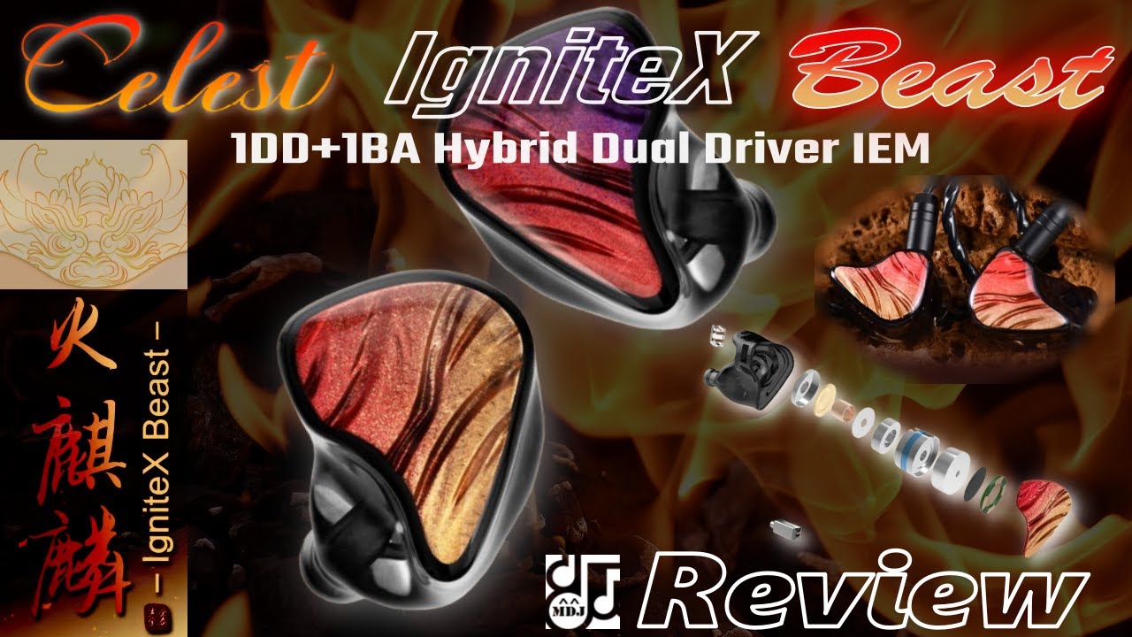 お値段以上な音質と綺麗なフェイスプレート 「Celest IgniteX Beast」 Review - YouTube