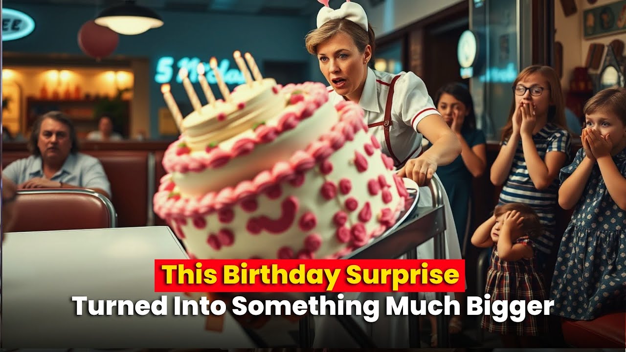 A Waitress Rolls Out a Grand Birthday Cake—But What Happens Next Leaves ...