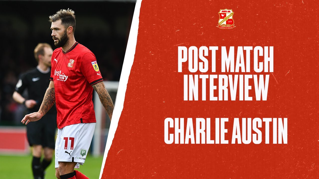 Charlie Austin | Swindon Town vs Grimsby Town | Post-match interview ...