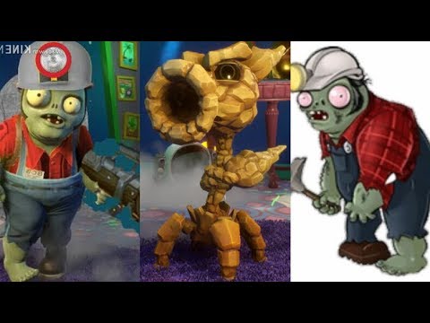 Plants vs Zombies Garden Warfare 2 How Grave Miner Attack Works - YouTube